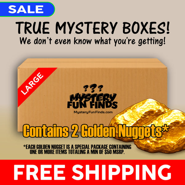 Unclaimed Mail Mystery Box LARGE – Mystery Fun Finds