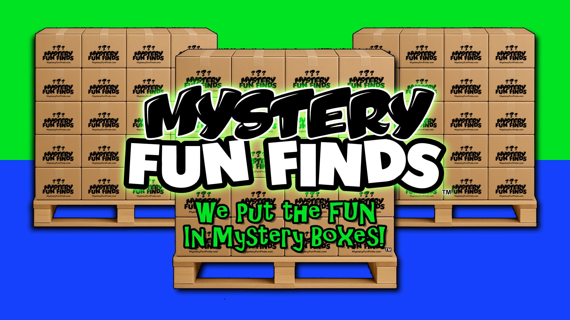 Unclaimed Mail Mystery Boxes from Mystery Fun Finds